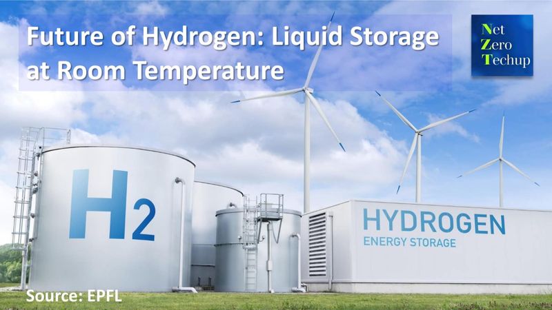 [Net Zero Techup] ♻️ Future of Hydrogen: Liquid Storage at Room Temperature ทีมนักวิจัยจาก EPFL ...