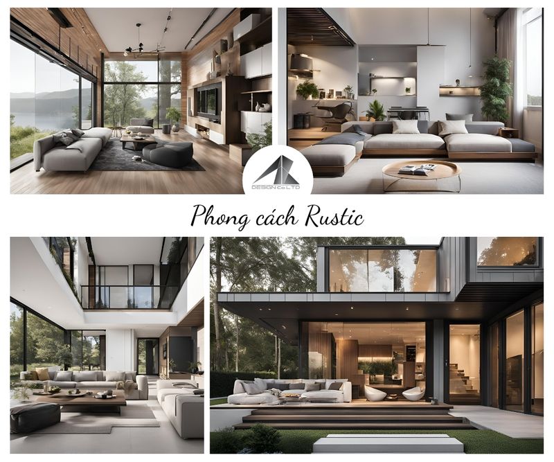 [Design An Bình] Phong cách thiết kế nội thất Rustic Sự giản dị đôi khi ...