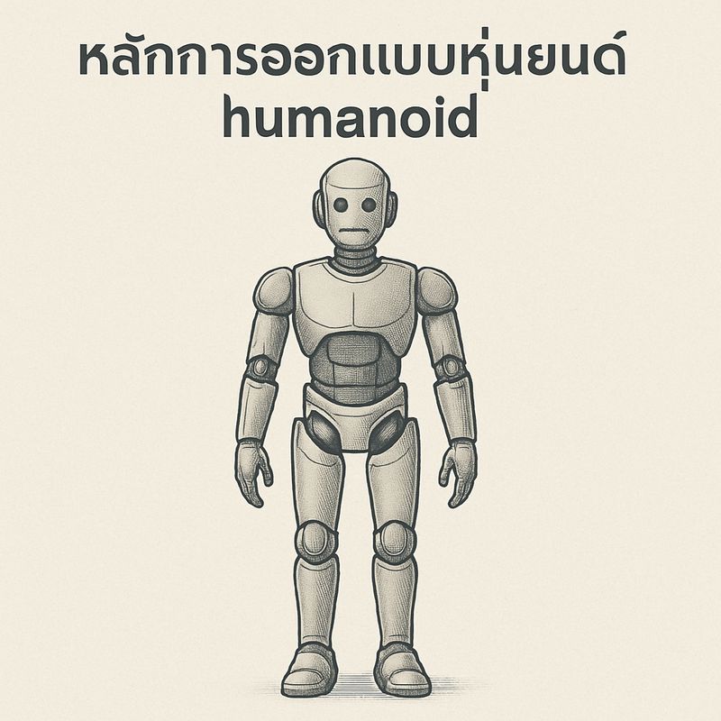 [หลักการออกแบบหุ่นยนต์ humanoid] การออกแบบหุ่นยนต์ฮิวแมนนอยด์เกี่ยวข้อง ...
