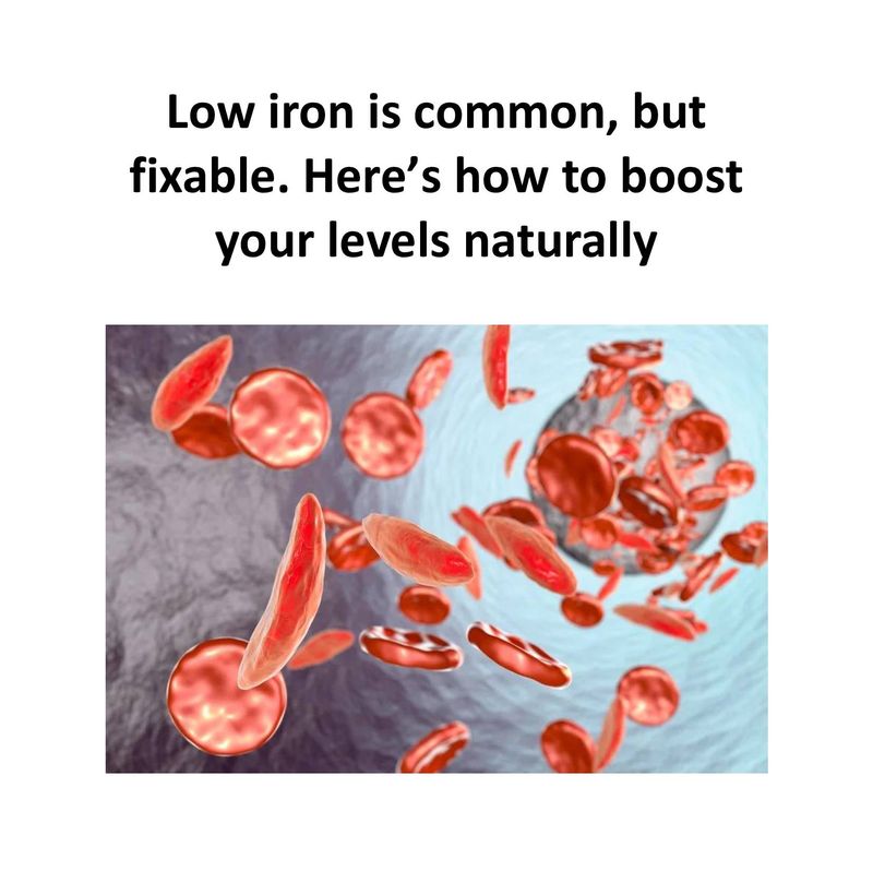 [Wichai Purisa ] Low iron is common, but fixable. Here’s how to boost your levels naturally โรค ...