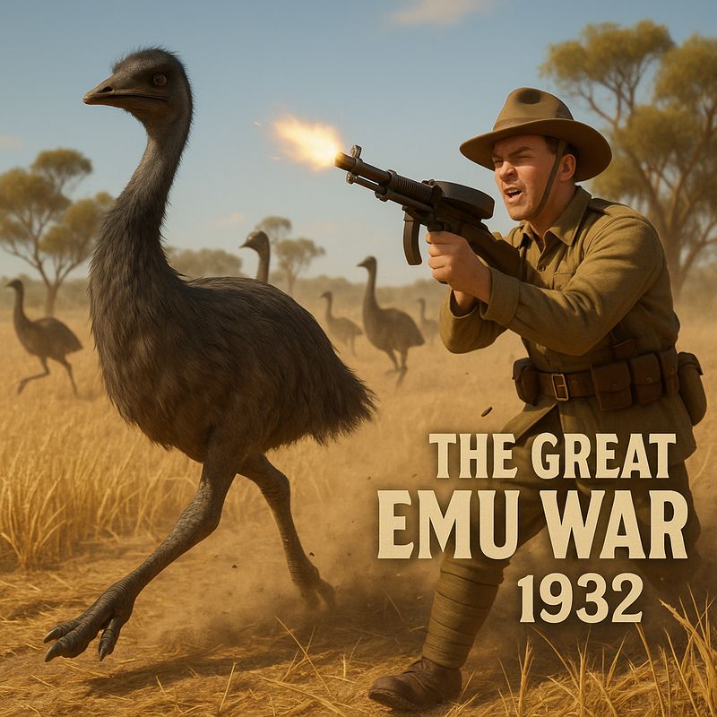 [สารพันความรู้] สงครามอีมู (The Great Emu War) – ออสเตรเลีย ปี 1932 บทนำ