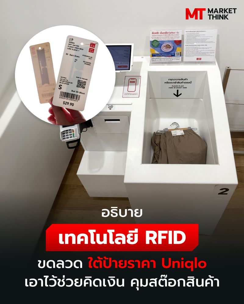 [MarketThink] อธิบายเทคโนโลยี RFID ขดลวด ใต้ป้ายราคา Uniqlo เอาไว้ช่วย ...