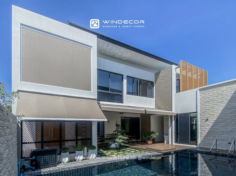 [Sale-Nok Windecor นกไม่ใช่วาฬ ม่าน มุ้ง กันสาด] 🐳ฉลาดเลือก💕กันแดด กันฝนแบบตอบโจทย์ทั้งการใช้งาน ...