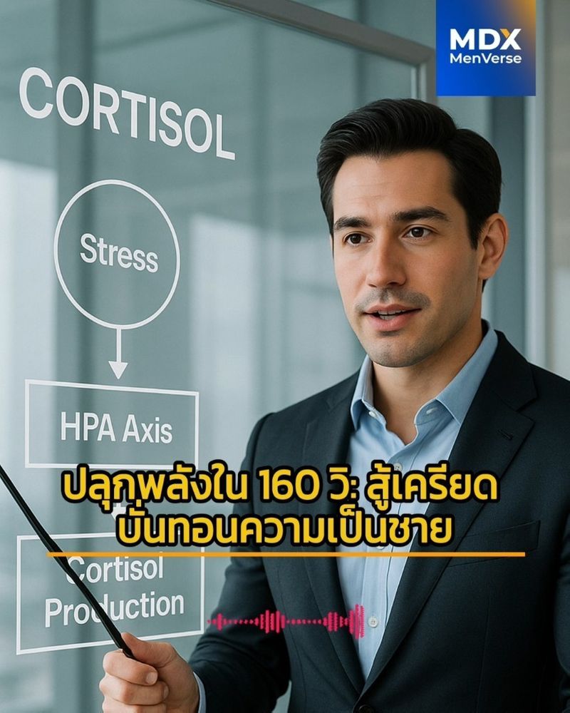[MDX MenVerse] MDX MenVerse Podcast EP25 : ปลุกพลังใน 160 วิ: วิธีสู้ความเครียดที่กำลังบั่นทอน ...