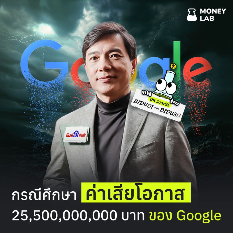 [MONEY LAB] กรณีศึกษา ค่าเสียโอกาส 25,500,000,000 บาท ของ Google ถ้าพูดถึงหนึ่งในบริษัทที่ ...