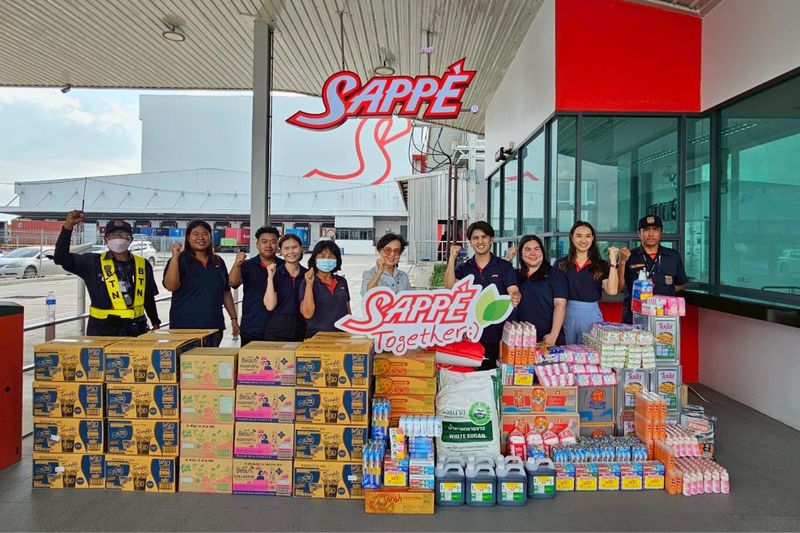 [SAPPE ] SAPPE ร่วมส่งกำลังใจให้พี่น้องไทยที่ชายแดนภาคอีสาน และพื้นที่อุทกภัยในภาคเหนือ ในช่วง ...