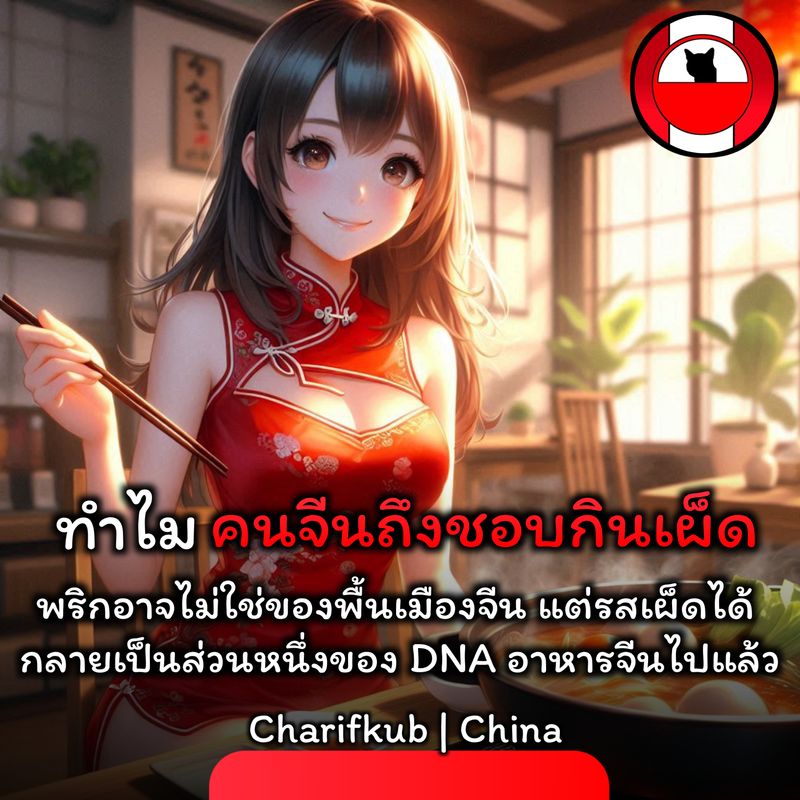 [Charifkub] ทำไมคนจีนถึงชอบกินของเผ็ด? โดย