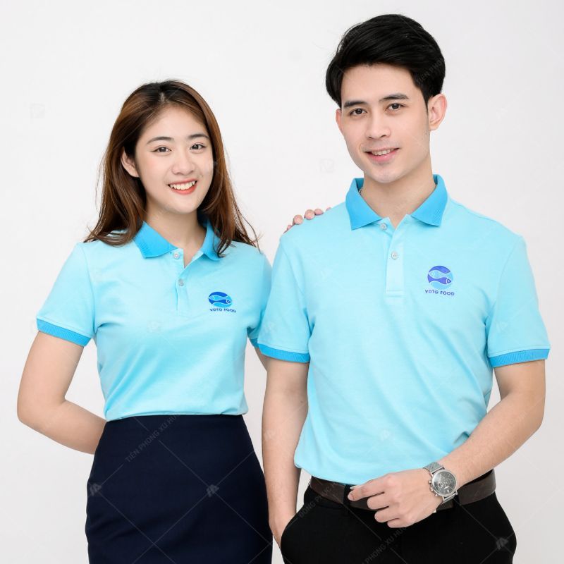 [Đồng Phục Doanh Nghiệp Hải Anh] mẫu áo polo đồng phục công ty VDTG ...