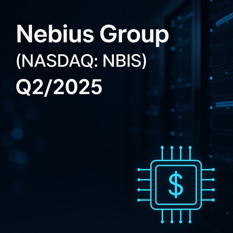 [ลงทุนหุ้นงอก] Nebius โชว์ฟอร์มเทพ! รายได้โต 625% | กำไรสุทธิ $502 ล้าน ...