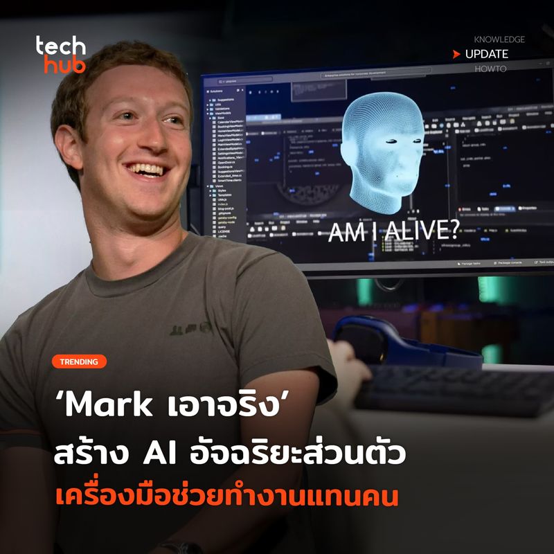 [Techhub] พี่เค้าเอาจริงละนะ Mark Zuckerberg, CEO ของ Meta ได้เปิดเผยวิสัยทัศน์ครั้งสำคัญ ...