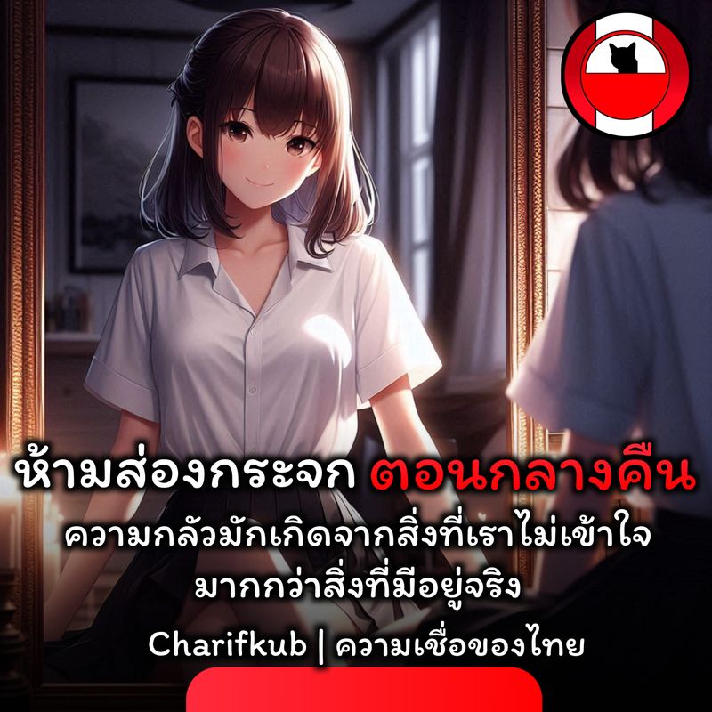 [Charifkub] ห้ามส่องกระจกตอนกลางคืน? โดย