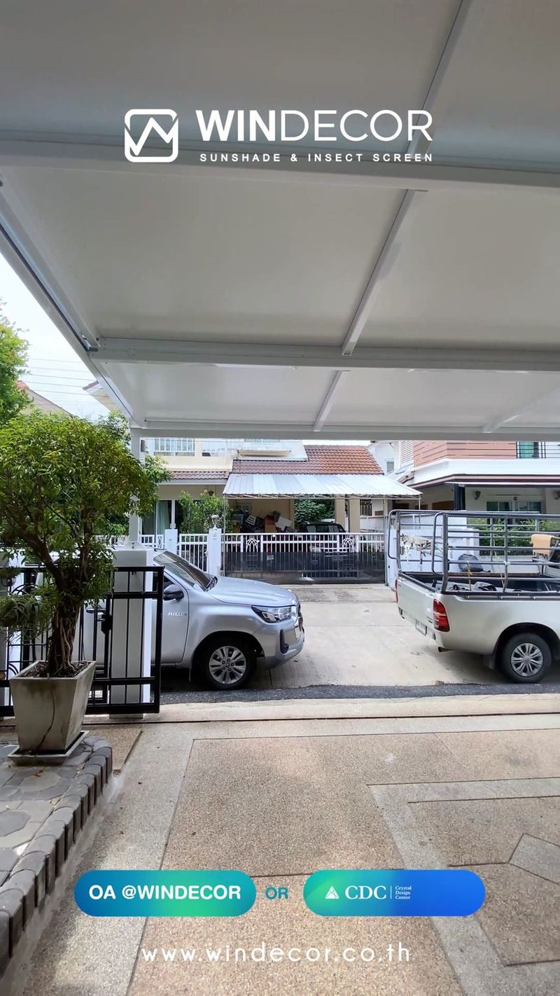 [OppaPhon-Sale Windecor (โอปป้าภณมุ้งจีบหมื่นล้าน)] ARES – หลังคาโรงจอดรถเลื่อนได้ จาก WINDECOR ...