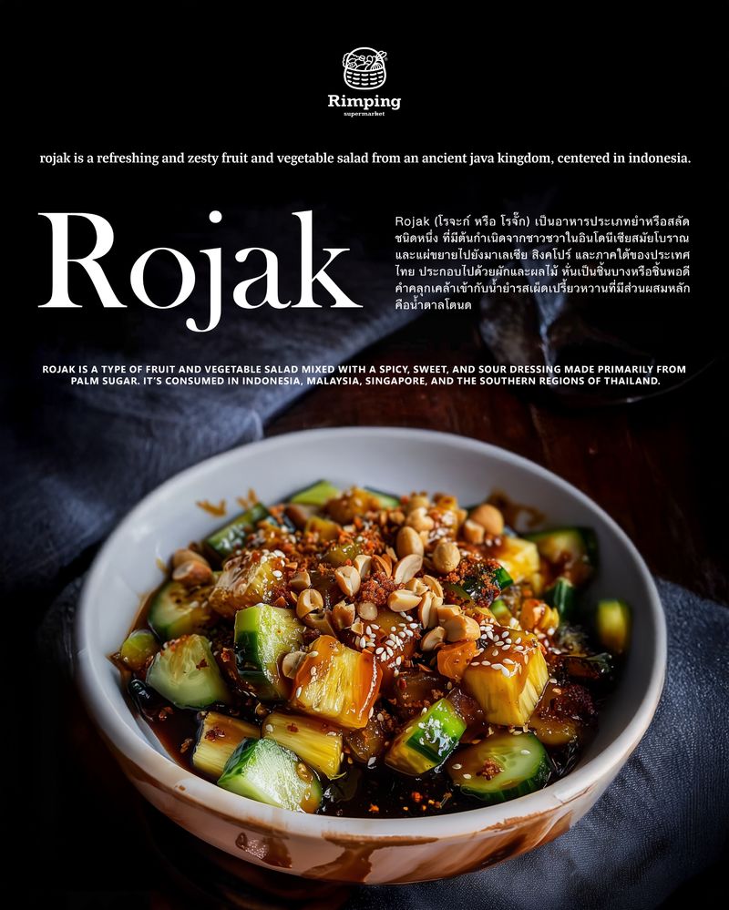 [Rimping Supermarket] ทำความรู้จัก “Rojak” (โรจะก์ หรือ โรจั๊ก) สลัดผัก ...