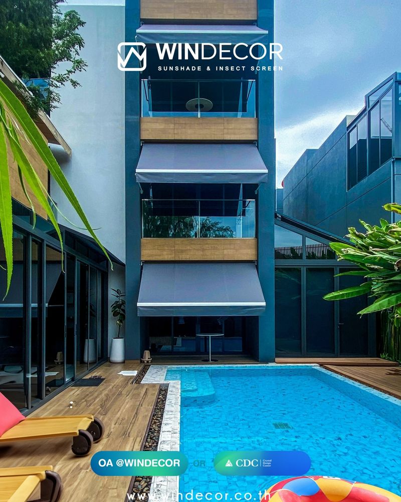 [เซลล์พิชญ์ x Windecor] กันสาดแขนค้ำที่ไม่ได้เป็นแค่กันสาด แต่เป็นองค์ประกอบสถาปัตย์ที่เติมเต็ม ...
