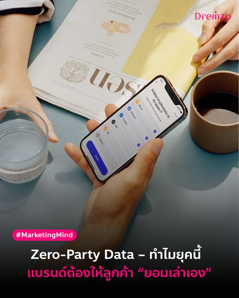 [Dremzo - The Brandcraft Studio with a Mindful Stra] Marketing Mind : Zero-Party Data – ทำไมยุค ...