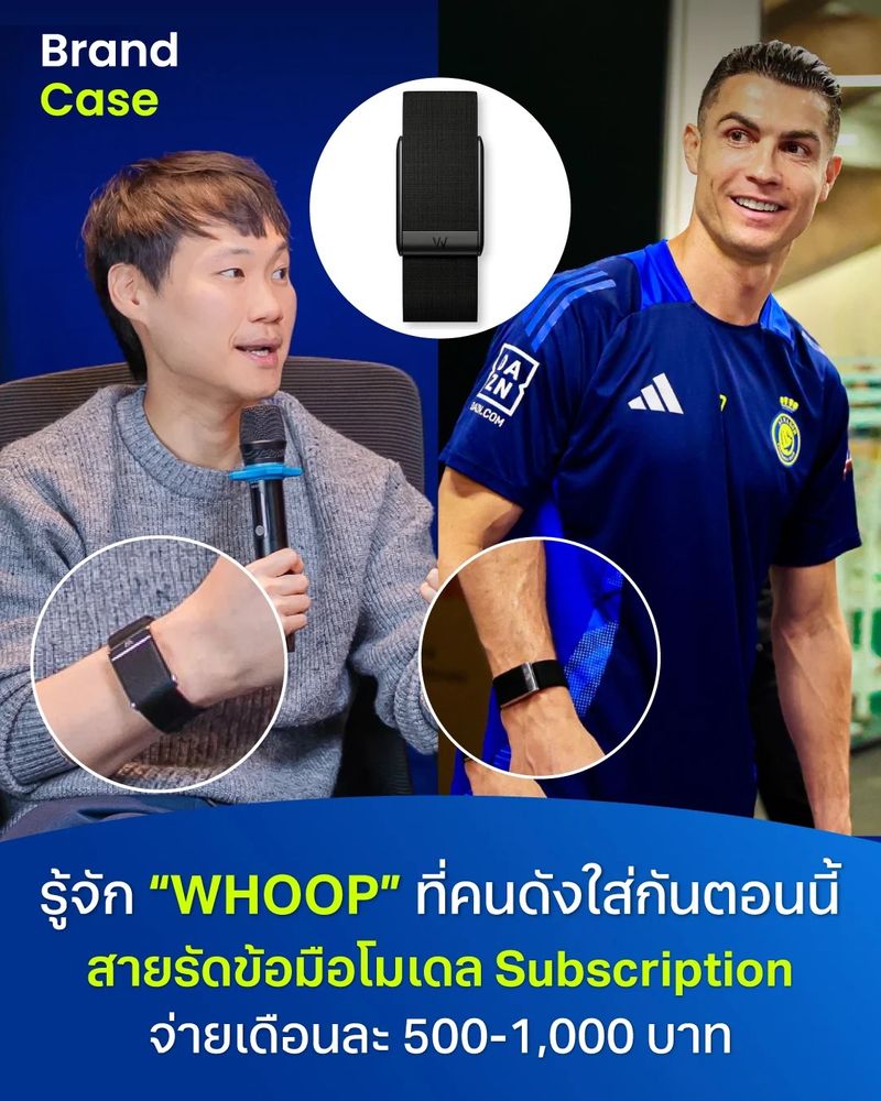 [BrandCase] รู้จัก “WHOOP” ที่คนดังใส่กันตอนนี้ สายรัดข้อมือโมเดล Subscription จ่ายเดือนละ 500 ...