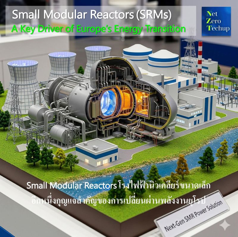 [Net Zero Techup] ♻️ 𝐒𝐦𝐚𝐥𝐥 𝐌𝐨𝐝𝐮𝐥𝐚𝐫 𝐑𝐞𝐚𝐜𝐭𝐨𝐫𝐬 (𝐒𝐌𝐑𝐬): กุญแจสำคัญของการเปลี่ยนผ่านพลังงานยุโรป ...