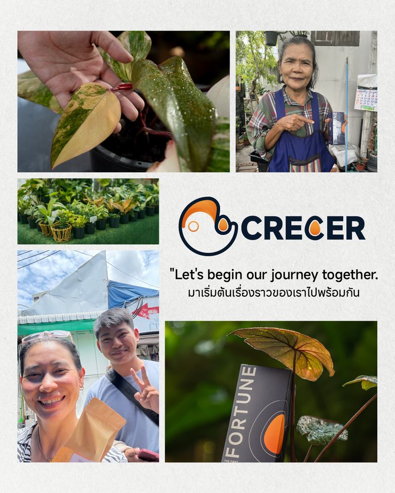[C.Crecer ครีเซอร์ ] Let's begin our journey together. มาเริ่มต้นเรื่องราวของเราไปพร้อมกัน ☺️