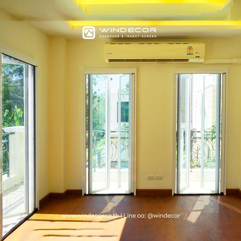 [เจ้าเนิฟ x Windecor] 🌿 ติดมุ้งพับจีบ รับลมธรรมชาติเข้าบ้านได้ง่าย ๆ ออกแบบเผื่อการติดตั้งมุ้ง ...
