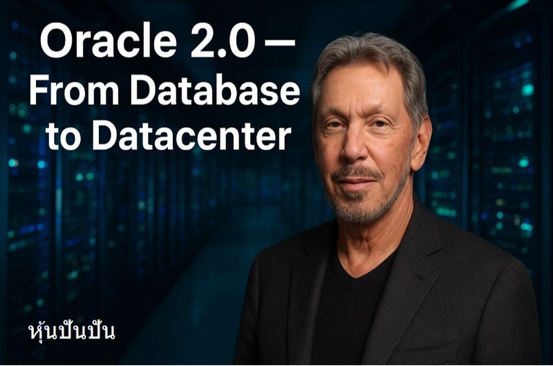 [หุ้นปันปัน] 🚀 Oracle 2.0 — จาก Database สู่ Data Centre Empire Oracle เคยเข้าคลาวด์ช้ากว่า ...