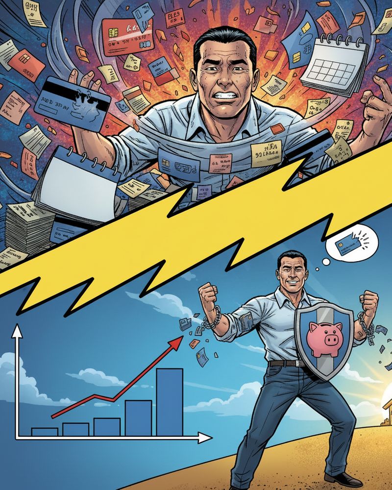 [safetybuddybb84] จากหนี้ท่วมหัว สู่ชีวิตใหม่: บทเรียนชีวิตจากชายวัย 45 ปี (ใครก็ทำได้อย่าท้อ ...