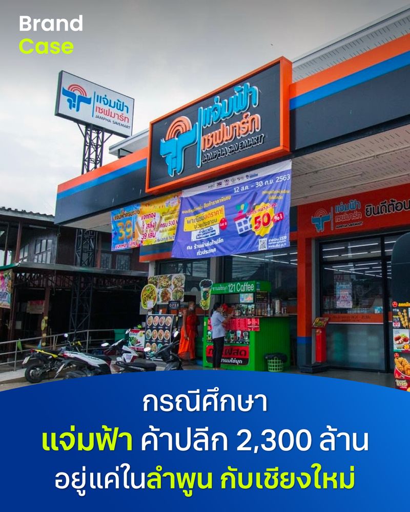 [BrandCase] กรณีศึกษา แจ่มฟ้า ค้าปลีก 2,300 ล้าน อยู่แค่ในลำพูน กับเชียงใหม่ ถ้าพูดถึงร้านค้า ...