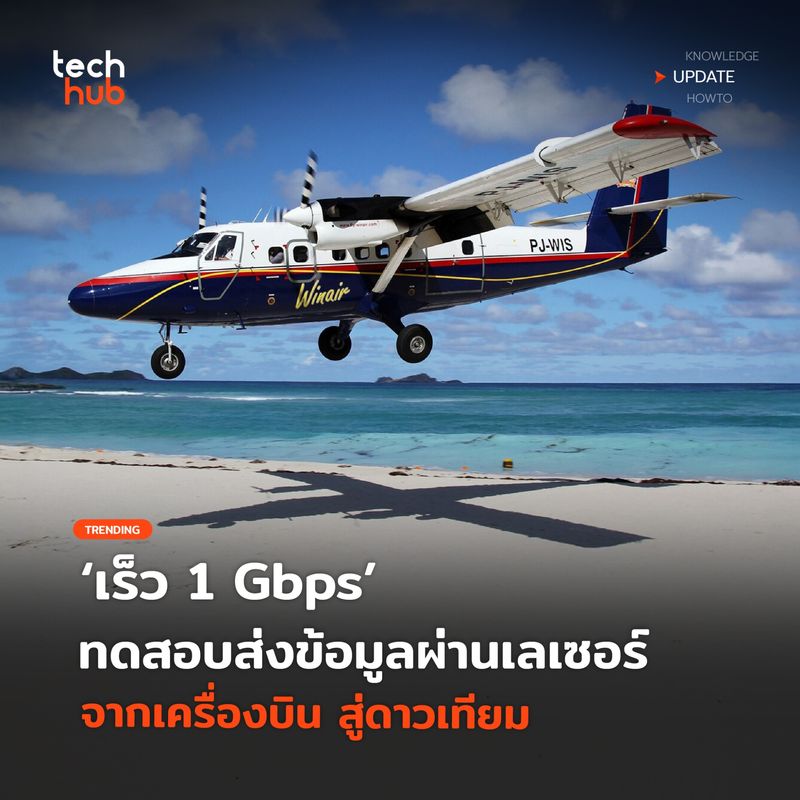 [Techhub] ขึ้นนอกโลก การส่งข้อมูลจากยานอวกาศสู่โลกนั้น แม้จะทำได้ผ่านคลื่นวิทยุ แต่ก็ยังมี ...