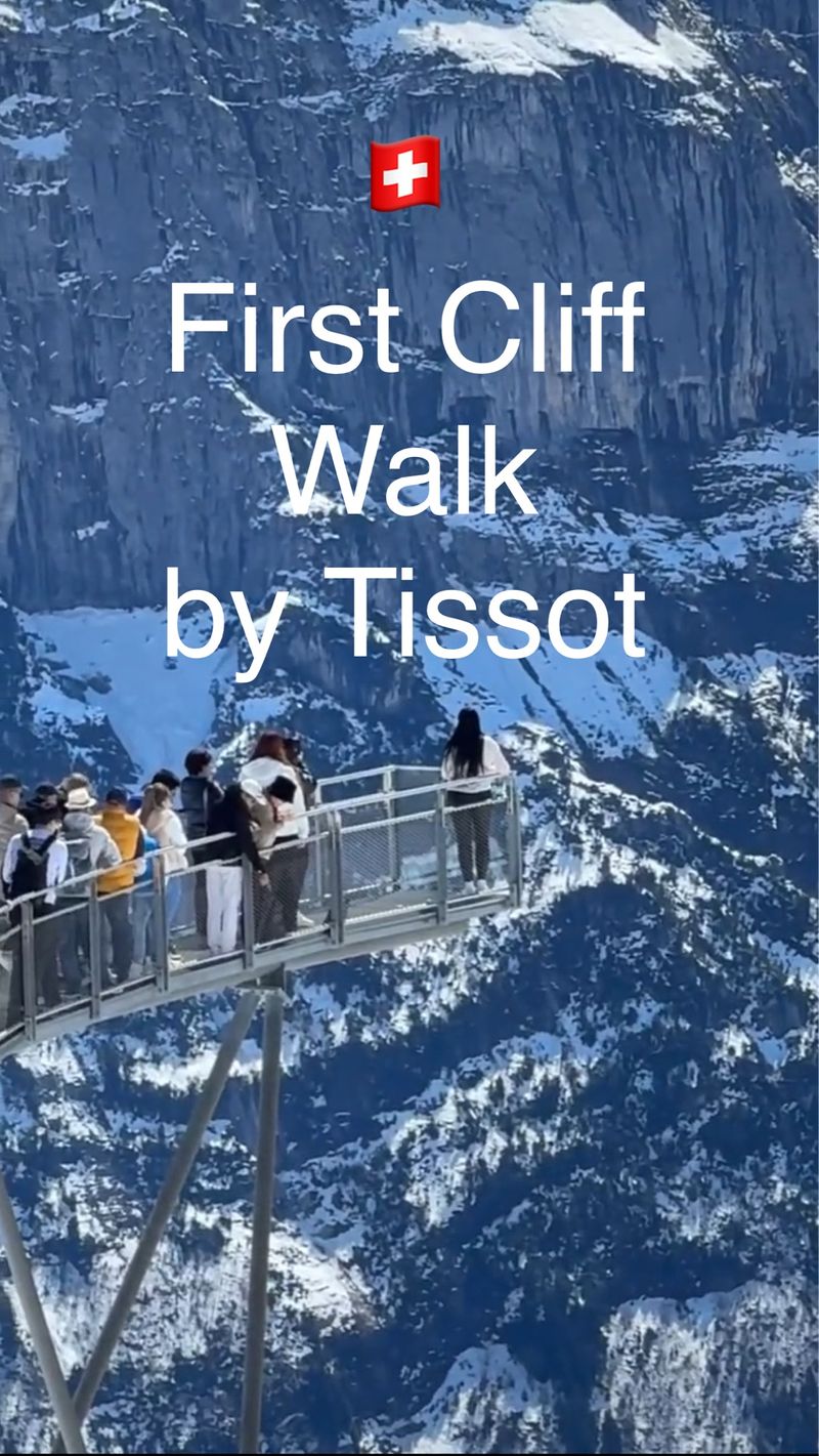 [เที่ยวยุโรปไปตามอารมณ์] 🇨🇭The First Cliff Walk by Tissot🏔️ The First ...