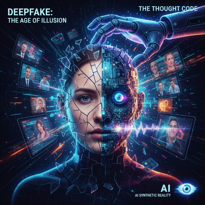 [โค้ดความคิดThe Thought Code] 🤖 Deepfake & Synthetic Reality: มนุษย์จะแยกแยะความจริงกับภาพลวงตา ...