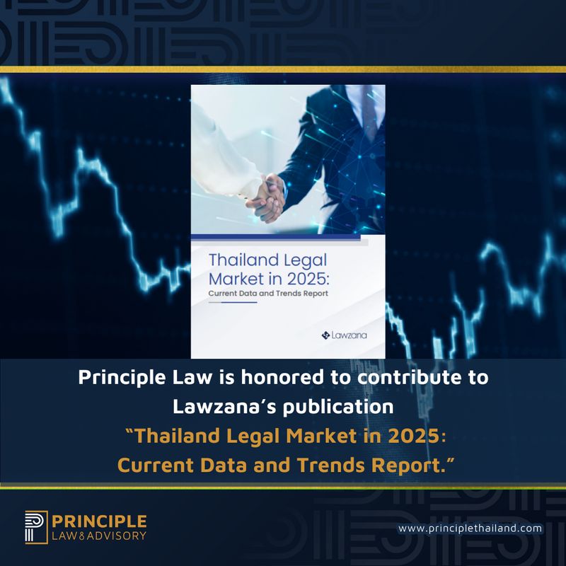 [Principle Law & Advisory] Lawzana’s publication “Thailand Legal Market in 2025: Current Data ...