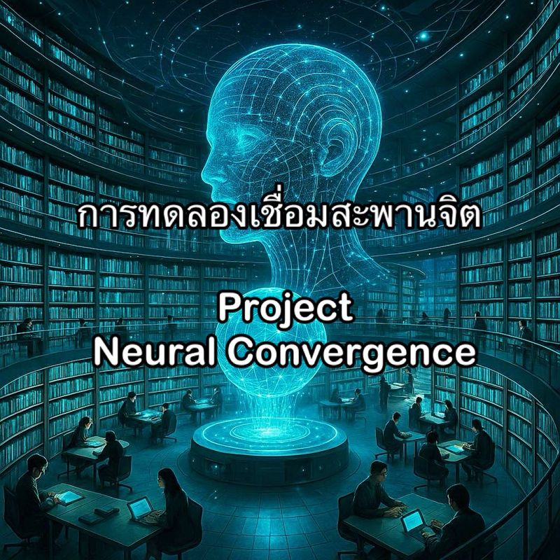 [ AI-2518-68] การทดลองเชื่อมสะพานจิต : Project Neural Convergence ...