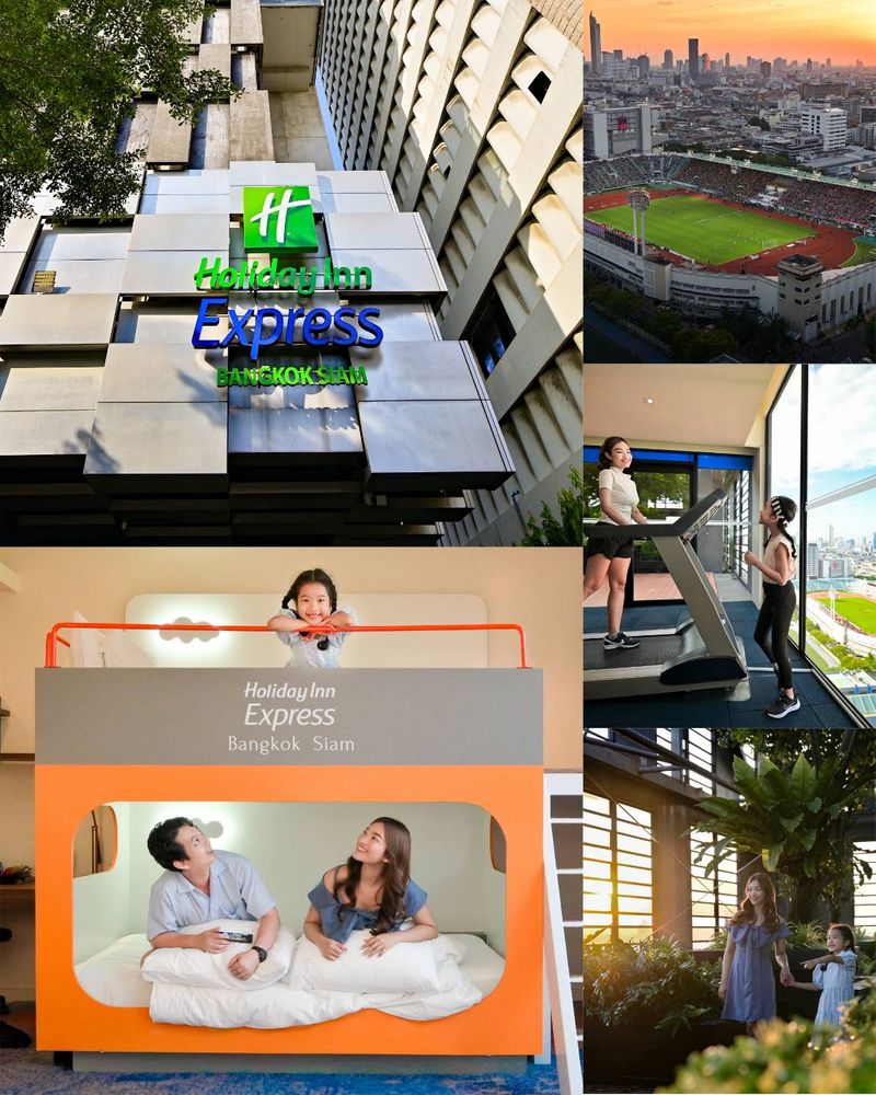 [พี่ผัก] Holiday inn express bangkok siam ที่พักทำเลดีใจกลางเมือง ...