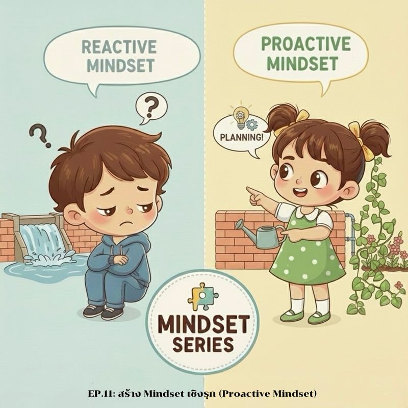 [Mindset Partner ] 🧩Mindset Series EP.11: สร้าง Mindset เชิงรุก ...