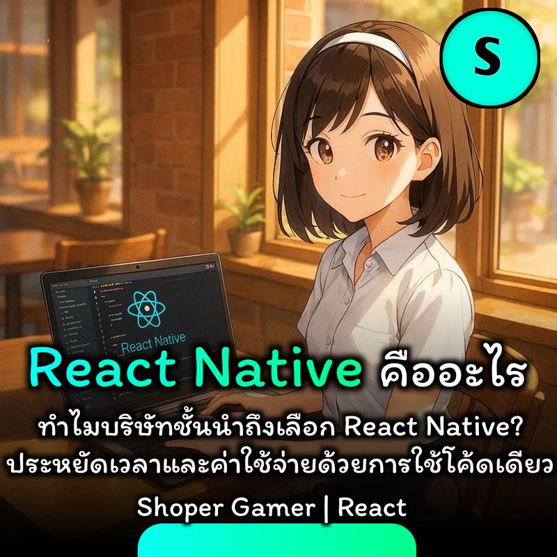 [Shoper Gamer] React Native คืออะไร โดย
