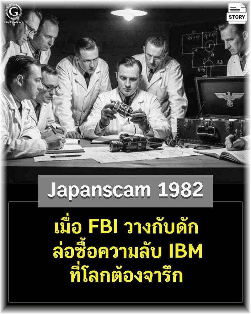 [ด.ดล Blog] Japanscam 1982 เมื่อ FBI วางกับดักล่อซื้อความลับ IBM ที่โลก ...