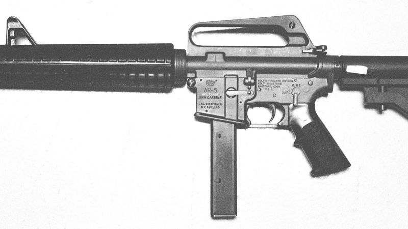 [Gun in The World] Norrell DEA Colt Model 635 9x19 mm Colt Model 635 ...