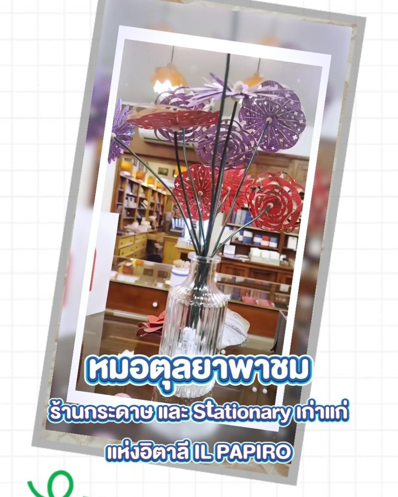 [หมอตุลยาเลสิค DrTulaya Community] Il Papiro (อิล ปาปิโร) ร้านกระดาษทำ ...