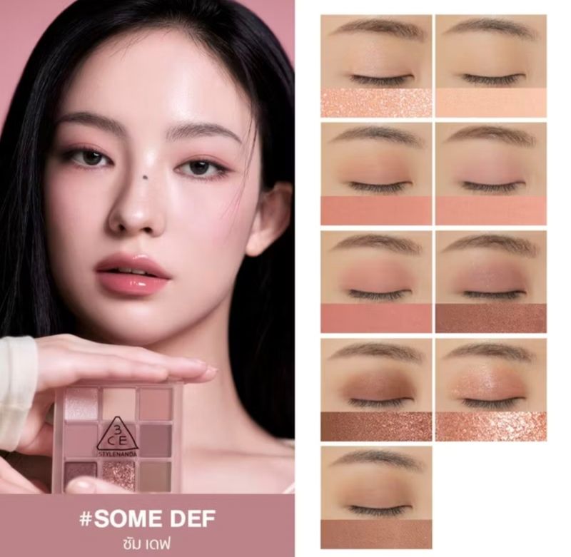 [แนะนำ "ของดีน่าใช้"] พาเลทตาโทนละมุน ใช้ได้ทุกวัน! 3CE Multi Eye Color ...