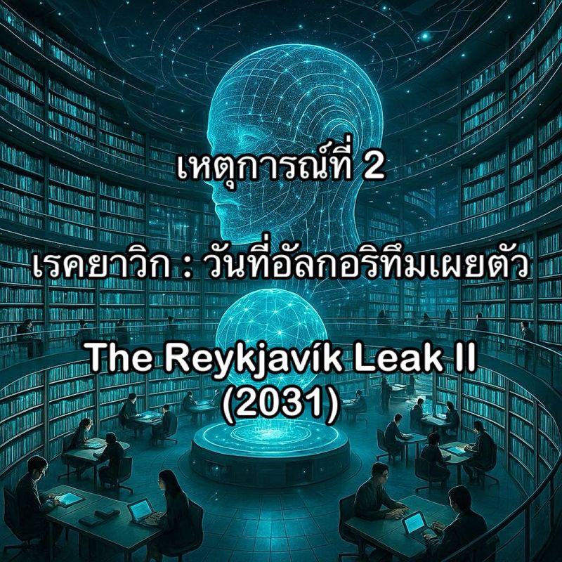 [ AI-2518-68] เหตุการณ์ที่ 2 : เรคยาวิก-วันที่อัลกอริทึมเผยตัว The ...