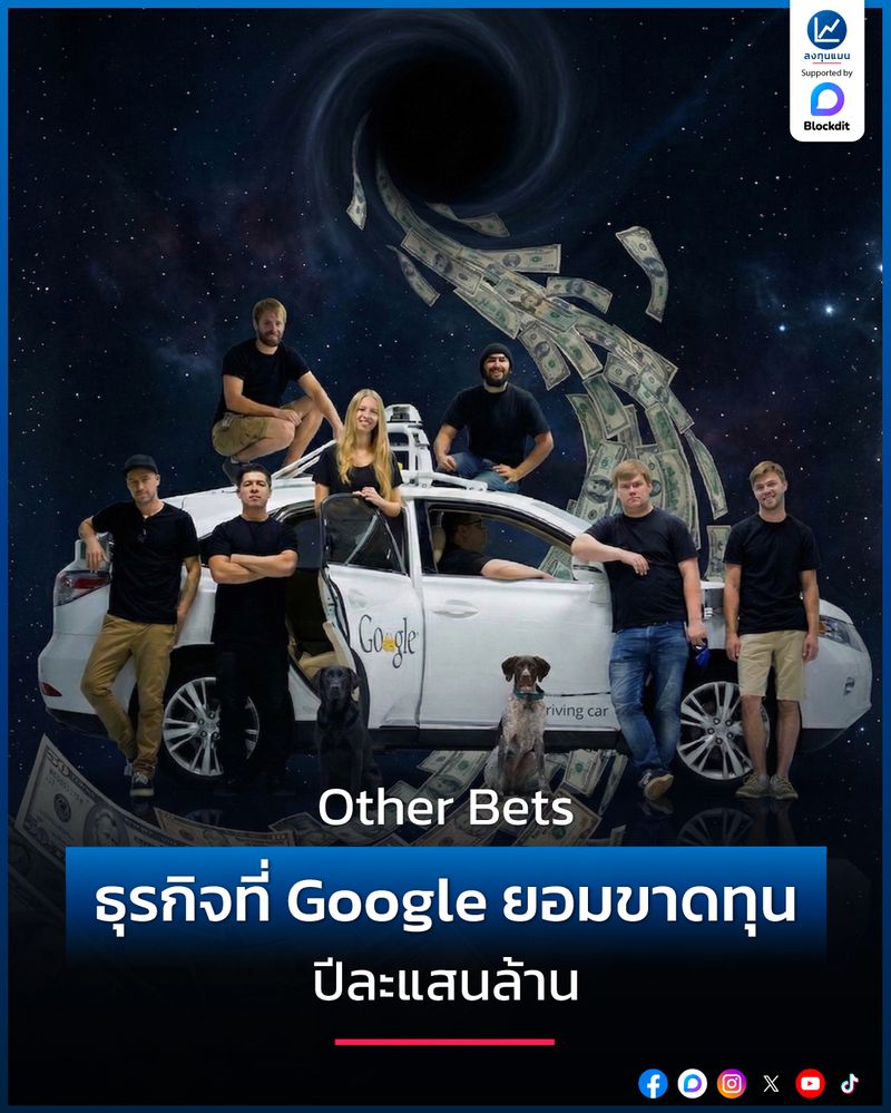 [ลงทุนแมน] Other Bets ธุรกิจที่ Google ยอมขาดทุนปีละแสนล้าน (The ...